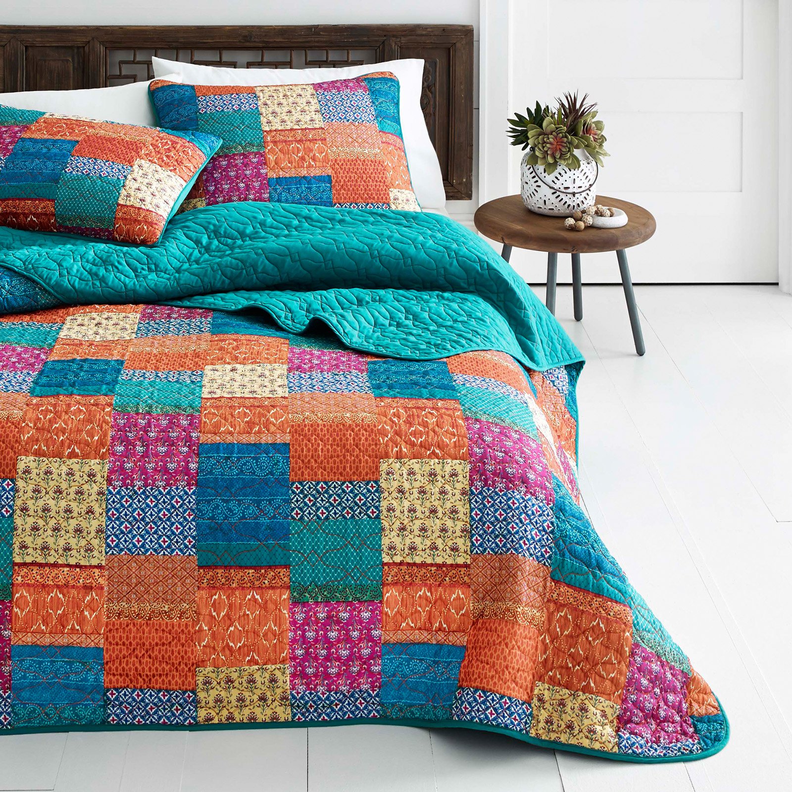 Ikat Print Quilts