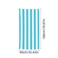Beach Essentials Towel Wrap Microfiber Beach Towel Double Sided Velour ...