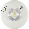 First Alert BRK 7030BSL Hardwired Hearing Impaired Combination Alarm ...