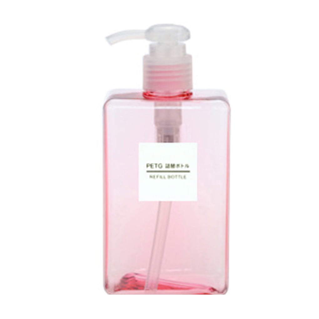 homeholiday 100ml Square Lotion Bottle Hand Cleaning Shampoo Bottle ...