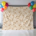 Coffee Photography Backdrop 12x8FT, Vintage White Lines Coffee Beans ...