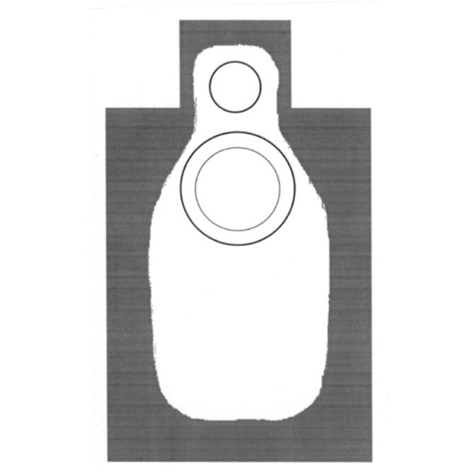 50 Pcs of IALEFI Q Cardboard Target Facer Size: 19" x 31" - Walmart.com