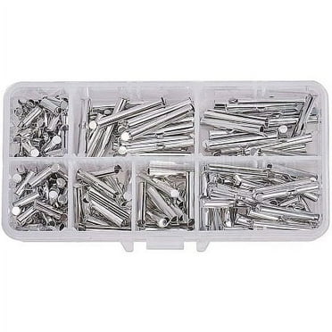 30 Sets Hook End Caps Leather Cord Jewelry Making Hook Clasps - Walmart.com