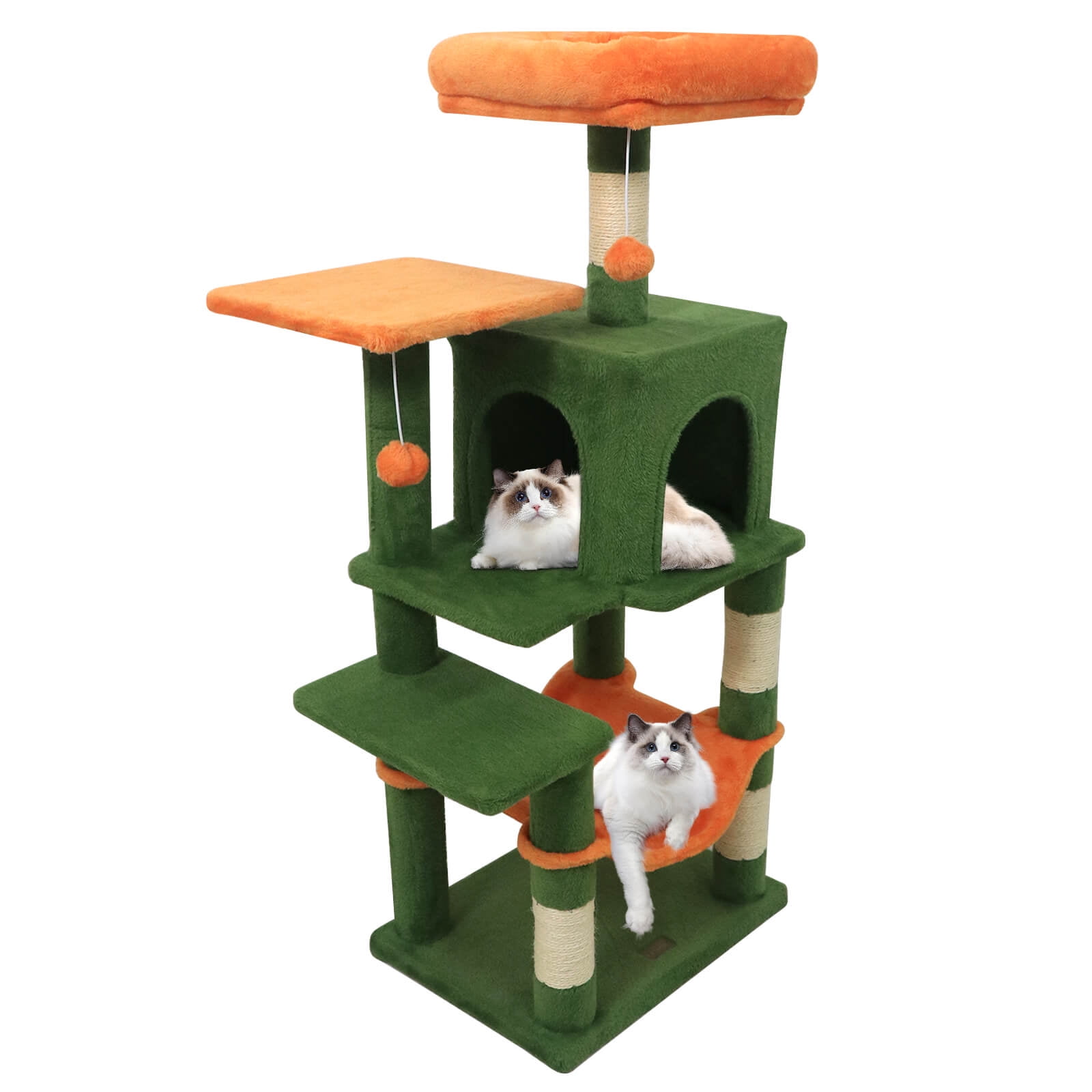 Click here for Costway 44 Tall Multi-Level Cat Tree  Modern Cat T... prices