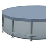 Funsicle 14 ft Oasis Round Above Ground Metal Frame Swimming Pool ...