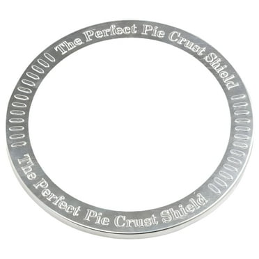 LATA Pie Crust Shield Adjustable Silicone Pizza Ring Reusable Baking ...