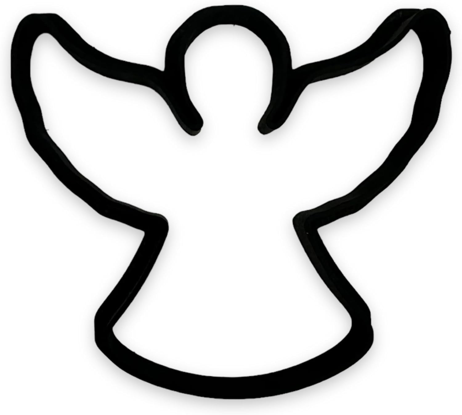 fafa-Angel Christmas Cookie Cutter with Easy to Push Design (4 inch ...