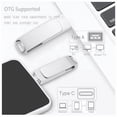 Tersanhong USB Flash Drive 2TB, Dual USB-C and USB-A, 2-in-1 Portable ...