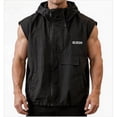 gbyLJF Men's Sleeveless Cargo Vest Lightweight Quick Dry Outdoor Travel ...