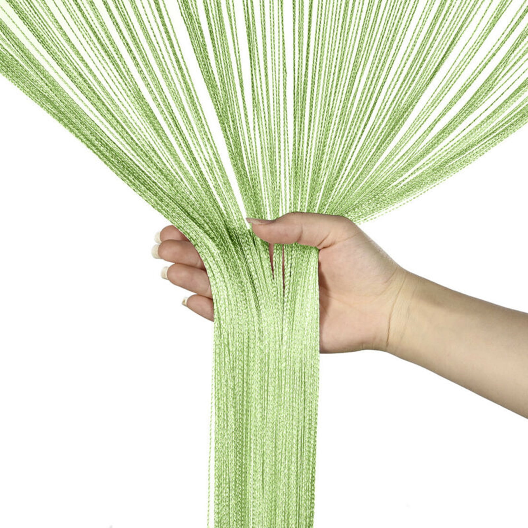 100*200CM Glitter String Curtain Panels Door Room Dividers Window ...