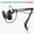 BM800 Condenser Studio Mic Kits: Starter Set, Professional Setup, Music Podcasting with Pop ...