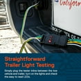 True Mods 4-Way Flat Trailer Wiring Tester [Nickel-Plated Copper ...