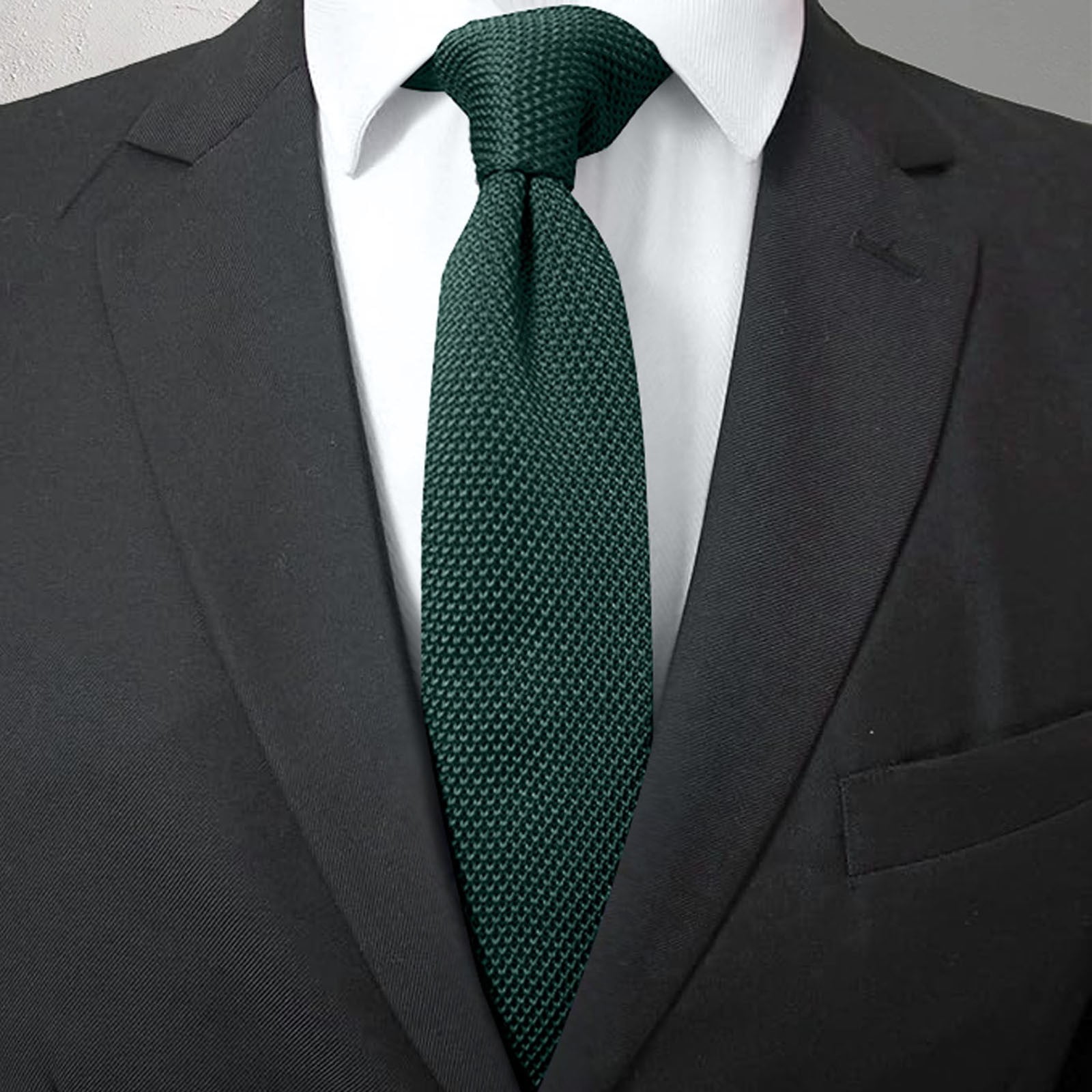 Click here for Hhsfeifuuu Mens Casual Knit Tie Slim Solid Color N... prices