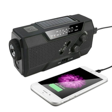 Audiobox RX-12BT Multiband Solar Emergency Radio - Walmart.com