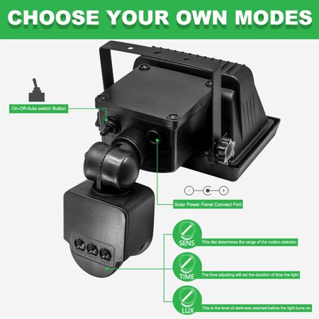 SOLAR 100 LED floodlight. IR Projector | Walmart Canada