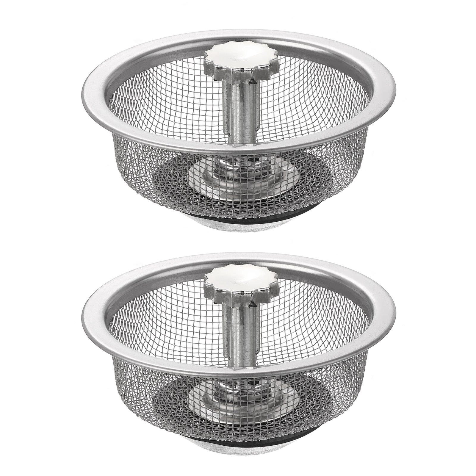 Click here for Unique Bargains 2pack Kitchen Sink Strainer With S... prices