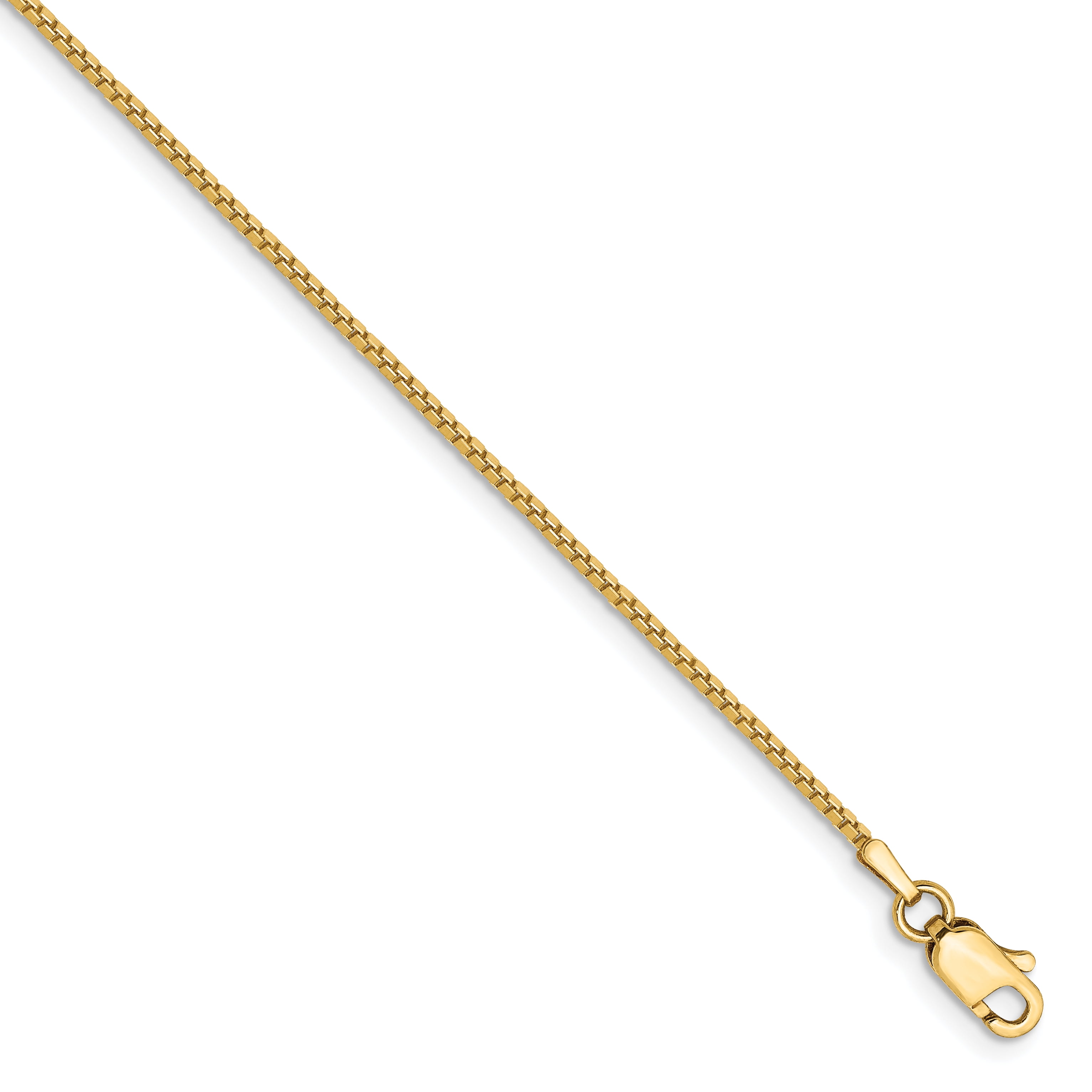 14k 1.0mm Box Chain - Walmart.com