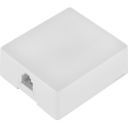 RadioShack 4-Pin Modular Telephone Jack (White) - Walmart.com