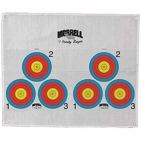 Morrell Targets Polypropylene Archery Target Face, 3 Spot - Walmart.com