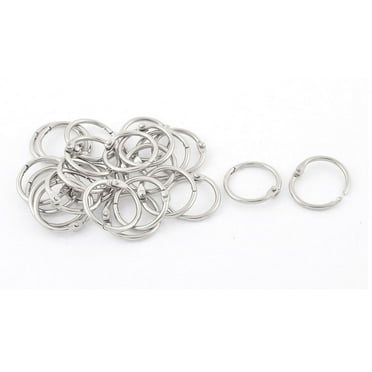 ACCO Metal Book Rings, 3/4" Diameter, 100 Rings/Box - Walmart.com