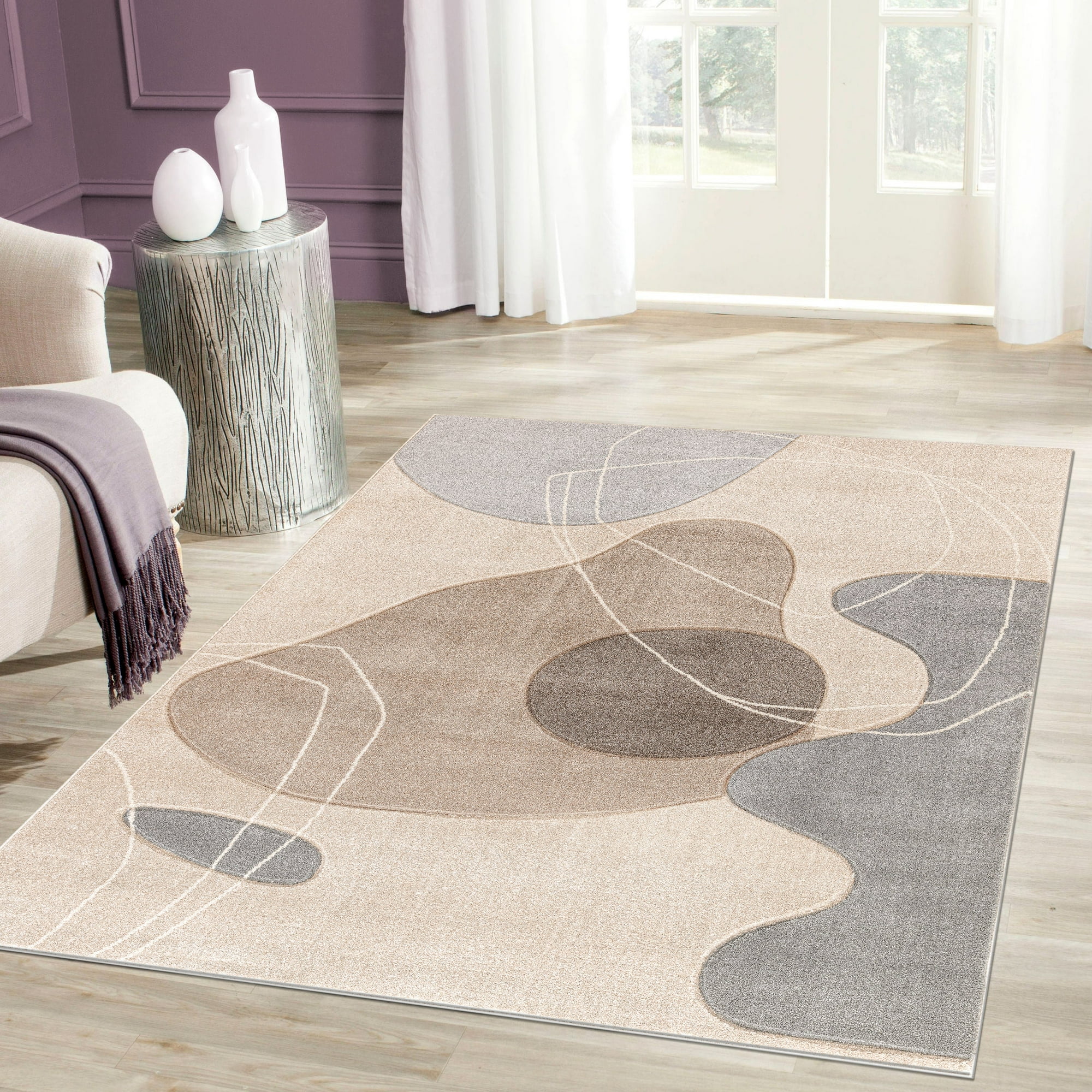 Click here for Ladole Rugs 6x9 Ft Modern Premium Area Rug Modern... prices