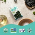 Seasoned Seaweed Snacks Sheets – Organic Sea Salt Flavor 24 Individual ...