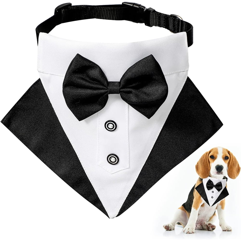 Bandana de esmoquin para perro, bandana formal para boda, bandana para ...