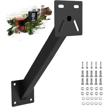 Keypad Mounting Post Bracket Heavy-Duty Universal Pedestal Mount Ghost ...