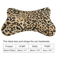 2pie Car Bone Pillow With Memory Cotton Pillow Core Removable Full ...