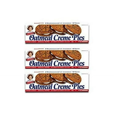 Little Debbie Oatmeal Creme Pies, 48 Individually Wrapped Cookies, 1.3 ...