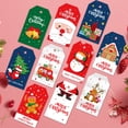 ZPAQI 100Pcs Kraft Paper Christmas Gift Tags, Twine String Included ...