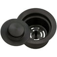 Ruvati USA RVA1052BL Extended Garbage Disposal Flange with Deep Basket ...