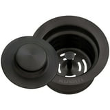 Ruvati USA RVA1052BL Extended Garbage Disposal Flange with Deep Basket ...