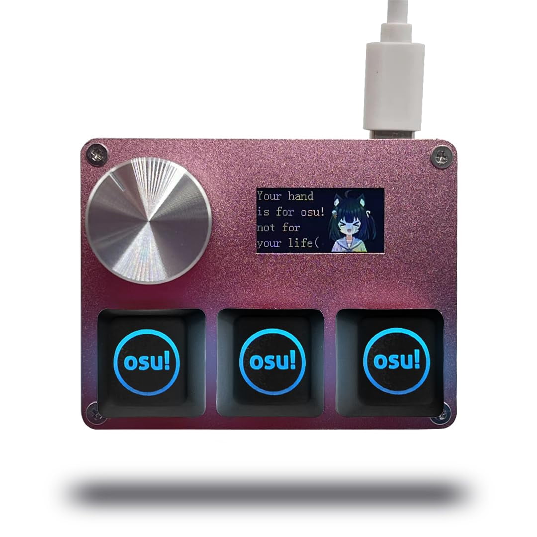 AIR-SayoDevice O3C OSU Keyboard Rapid Trigger Hall Switches Magnetic ...