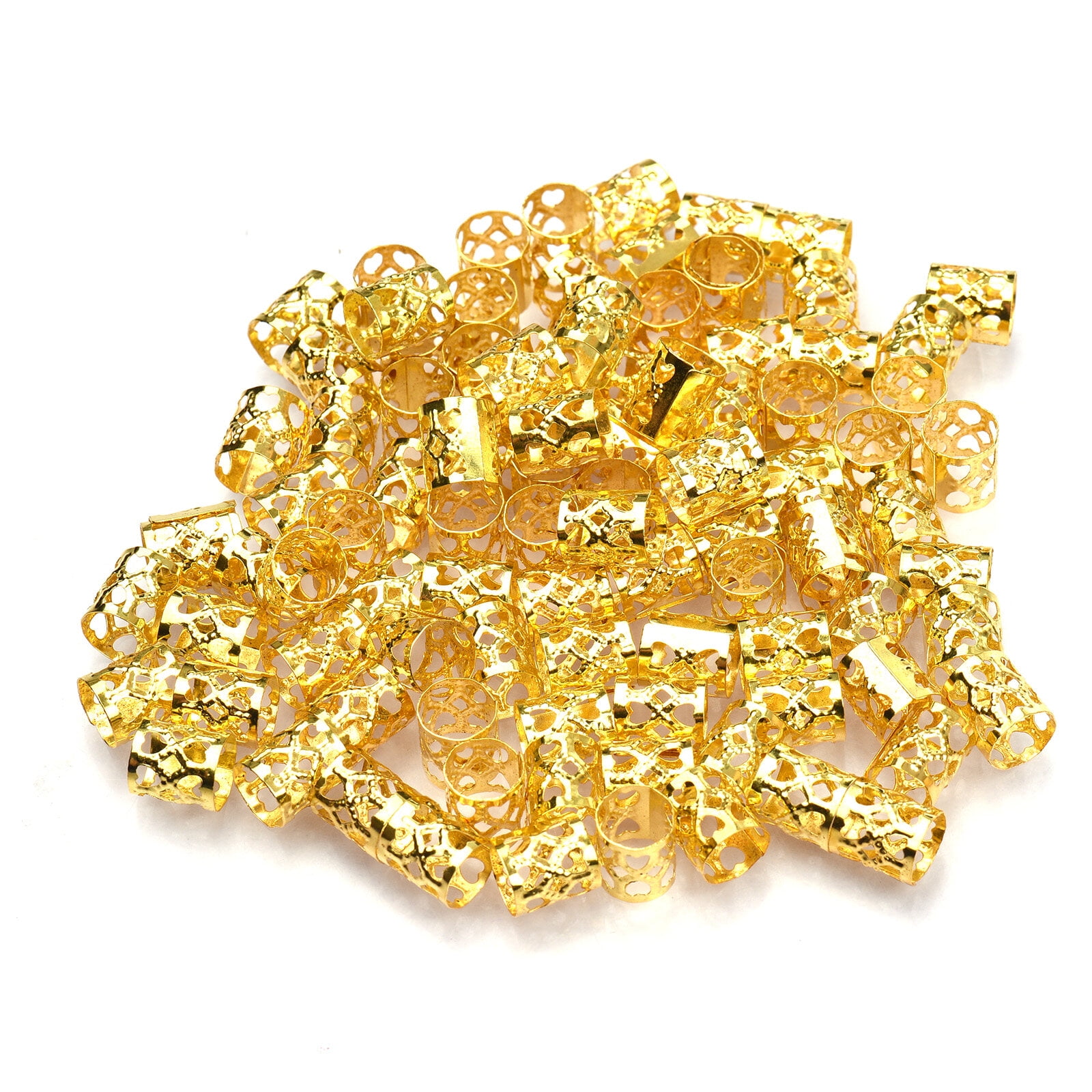 Click here for Zootealy 100pcs Dreadlocks Beads Hair Braid Jewelr... prices