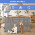 Retractable Gates With Cat Door 80