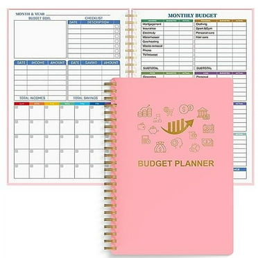 Bill Organizer Budget Planner Book - Monthly Budget and Expense Tracker ...