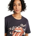 Time & Tru Women's Rolling Stones Graphic Tee, Short Sleeves, XS-XXL, Comfy & Relaxed - Walmart.com