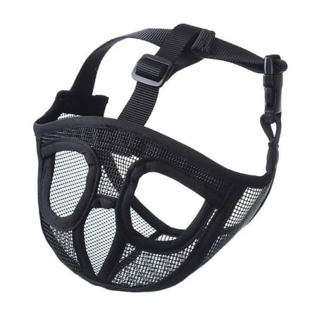 Short Snout Dog Muzzle Bulldog Muzzle, Stop Dog for Biting Barking ...