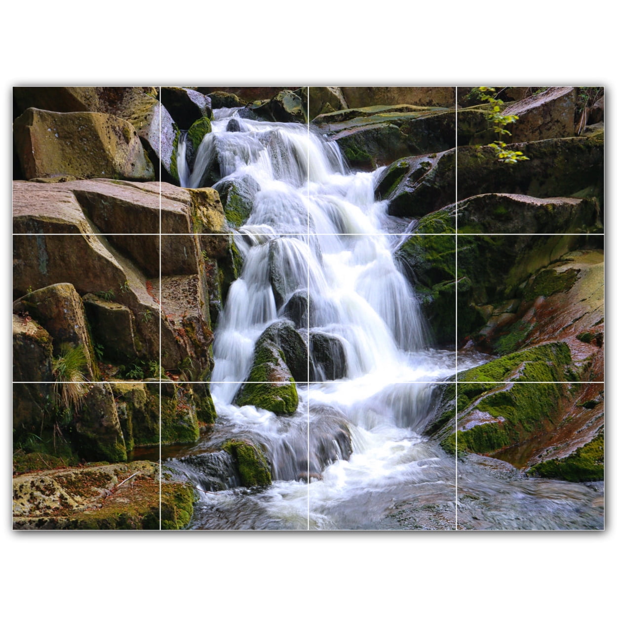 Picture-Tiles.com: Waterfalls Ceramic Tile Wall Mural WAL501085-43M. 24 ...
