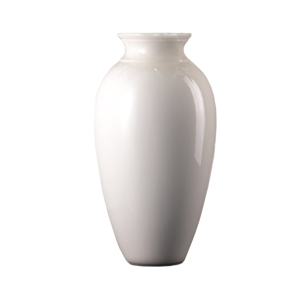 Serene Spaces Living Large White Ceramic Vase, 13" Tall - Walmart.com