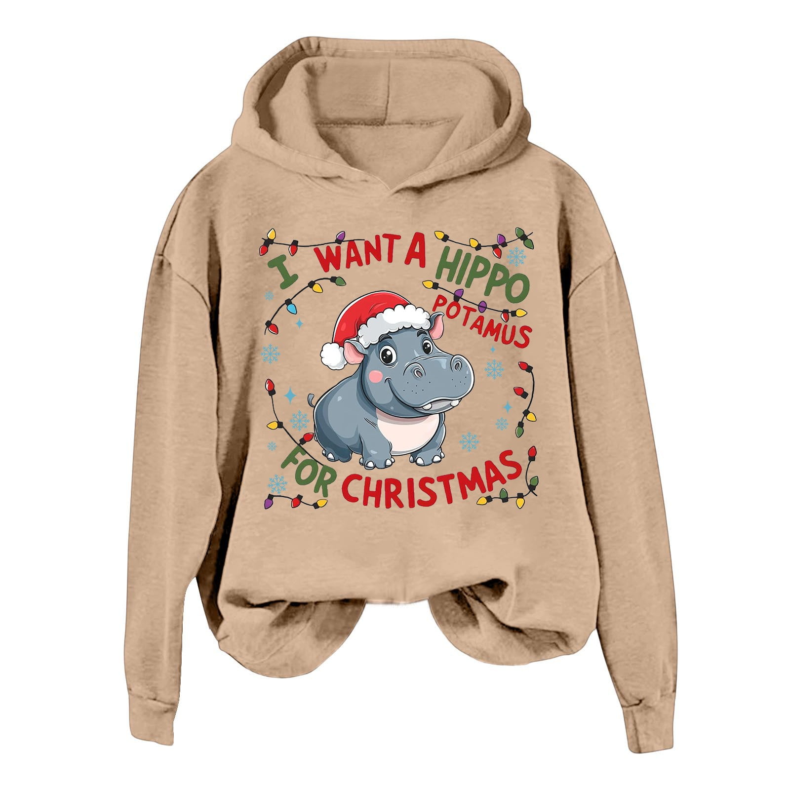 Click here for Daznico Lady I Want To Do A Hippo With A Hoodie Al... prices
