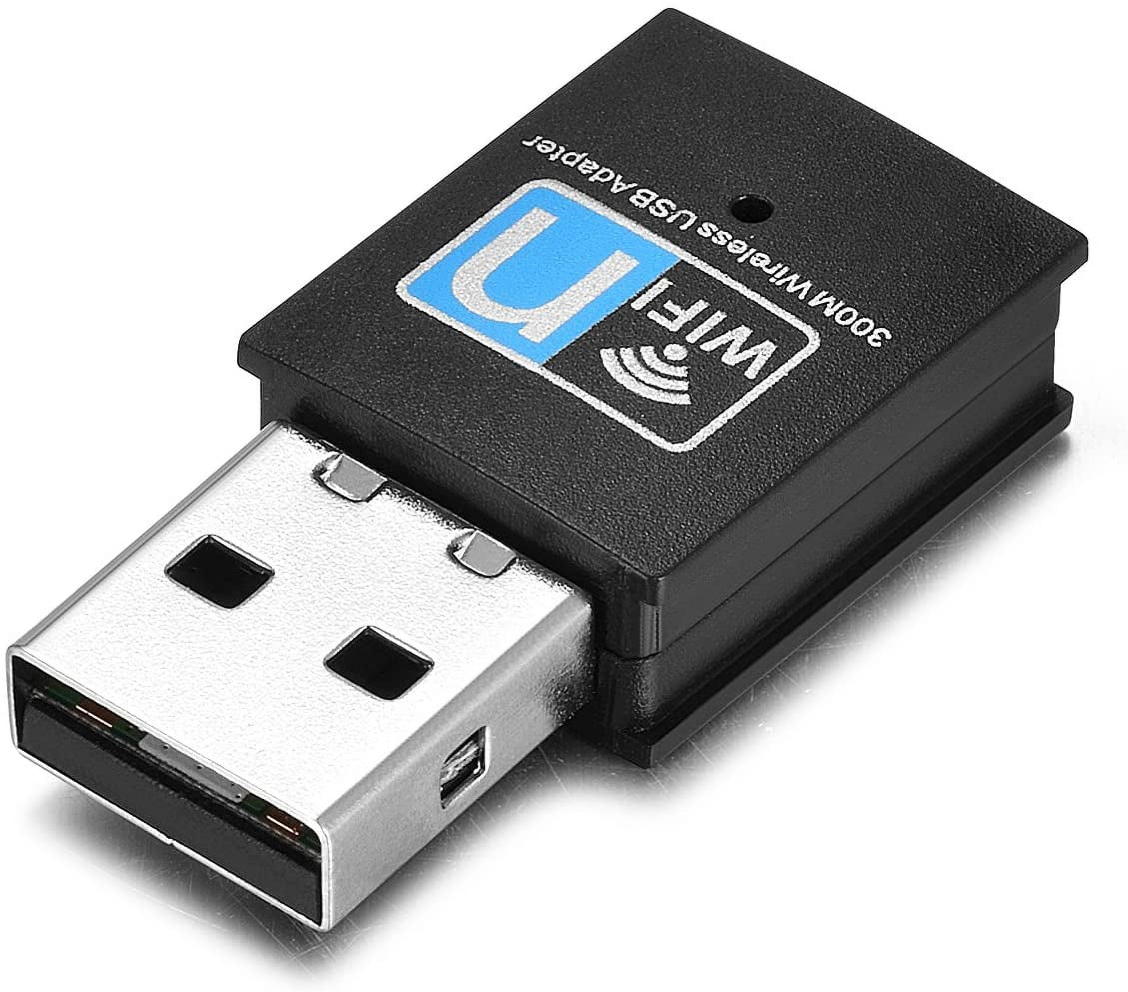 seguridad 300 Mbit/s WLAN USB Stick red inalámbrica WiFi Dongle Stick IEEE 802.11b/g/n adaptador ...