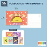 Teacher Postcards for Students, Classroom Supplies (4 x 6 In, 96 Pack ...