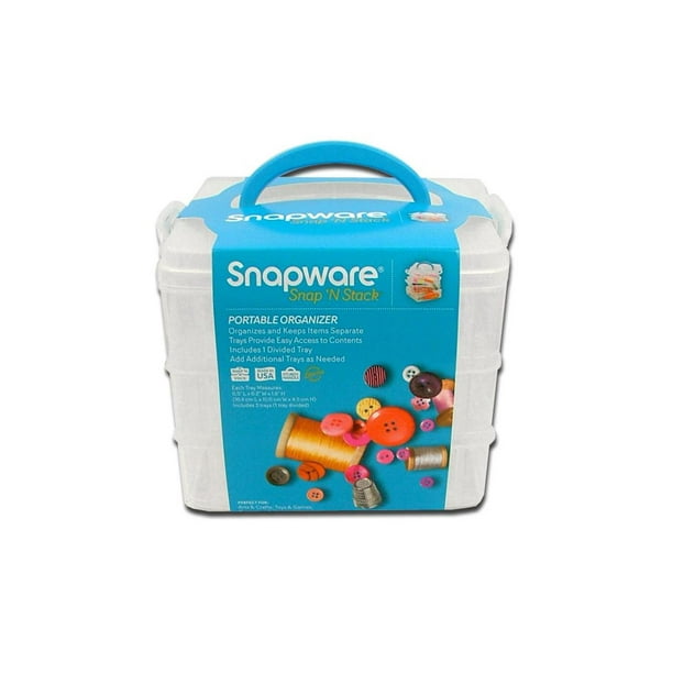Snapware Snap 'N Stack Small Sq 3 Layer 1 Divided - Walmart.ca
