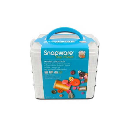 Snapware Snap 'N Stack Small Sq 3 Layer 1 Divided - Walmart.ca