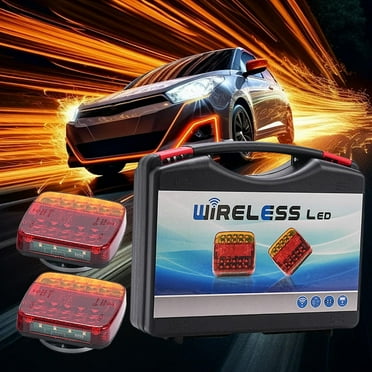 Wireless Trailer Lights Magnetic Magnetic Wireless Tail Lights Kit For ...