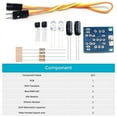 4-Piece Set 5mm LED Flash DIY Kit Electronic PCB Circuit Welding Skills Learning Training ...