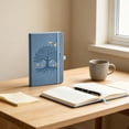A5 Hardcover PU Leather Notebook Elastic Band Tree of Life Journal ...