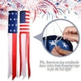 40 Inch Large American Flag Windsocks with Red White Blue Lights, 4th ...